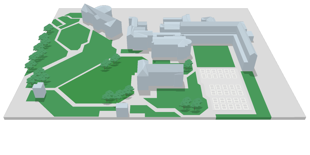 All Hallows Campus Map
